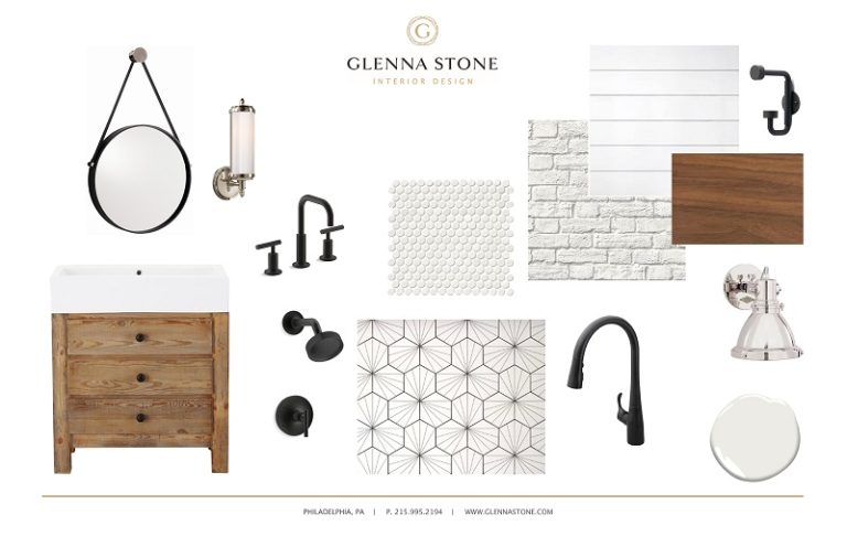 Gladwyne pool house - Glenna Stone Interior Design